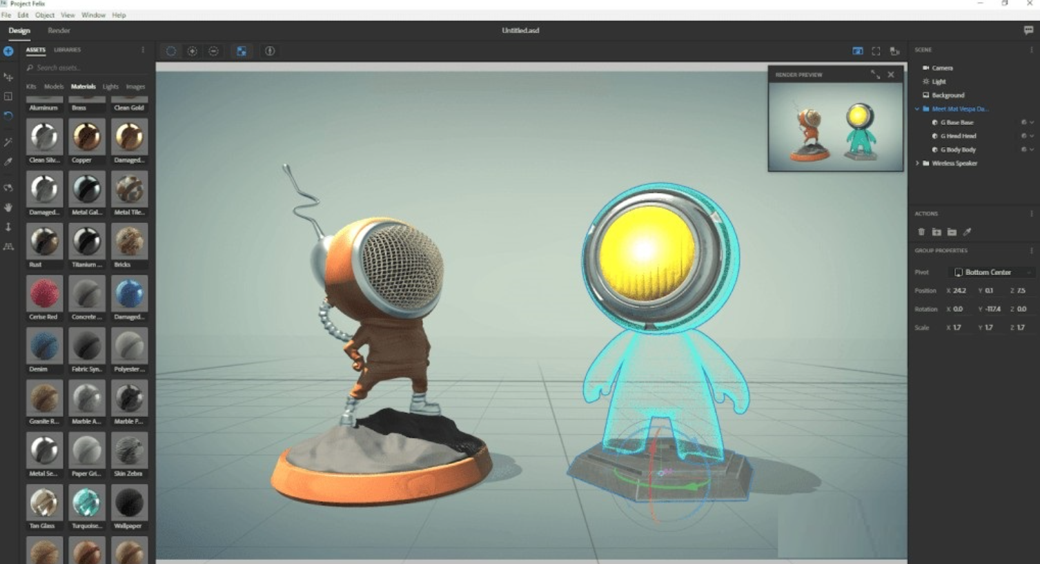 Detailed Review of Adobe Dimension 3D Modeling Tool From A-Z